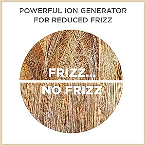 INFINITIPRO BY CONAIR Frizz Free 1 1/2-inch Hot Air Brush, Dryer Brush