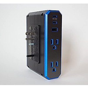 Samsung QN55QN90CAFXZA 55 Inch Neo QLED Smart TV with 4K Upscaling with a 5S-PS4-US1 4-Outlet Power with Omniport USB (2023)