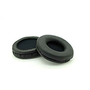 AVIMABASICS H650e Leatherette Ear Pads Replacement Premium Earpads Cushion Ear Cover Spare Parts for Logitech H650e H570e H820e Wireless Stereo USB PC Headsets (1 Pack)