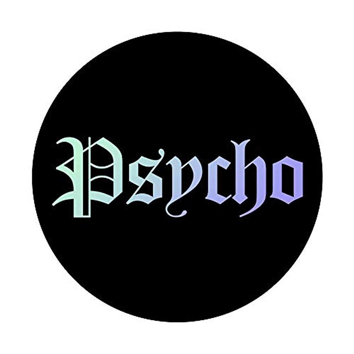 Cute Psycho Pastel Goth Elegant Gothic Trendy Gradient PopSockets PopGrip: Swappable Grip for Phones & Tablets
