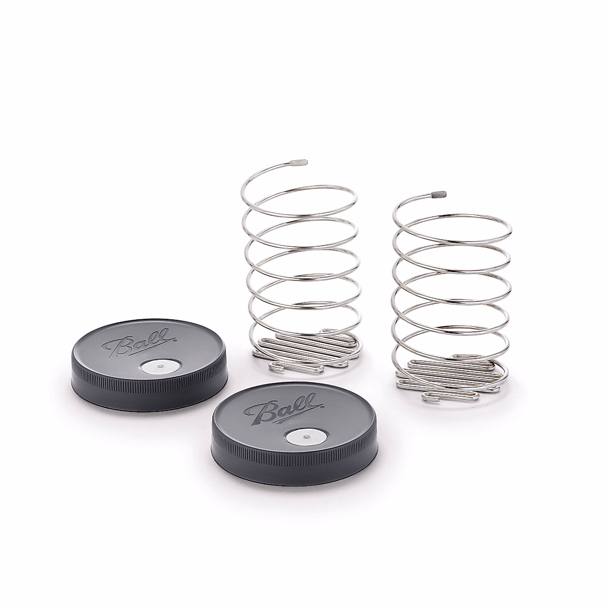Ball Fermentation Lids and Springs, 32oz, Metal