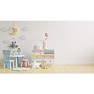 CcHhyyt Soft Rubber Butterfly Shell Heart Shape Knobs for Kids Girls Boys Cabinet Handle pulls Drawer Knobs for Kids Room Cabinets Closets Toy Organizer Box Bookcase 6pcs/Set (Pink Butterfly)