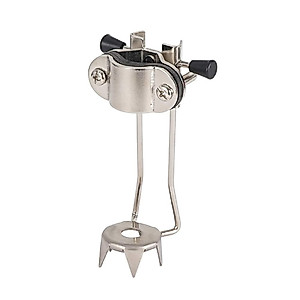 BESPORTBLE Heavy Duty Metal 5 Prong Ice Grip Cane Attachment Replacement Grip for Walking Sticks Trekking Pole Fits On All Canes