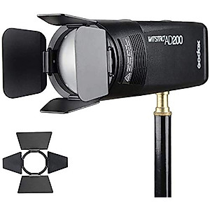 Godox AK-R1 Accessories Kit for Godox V1 Round Head Camera Flash and Godox H200R Round Flash Head to Godox AD200/Godox AD200pro Pocket Flash Light