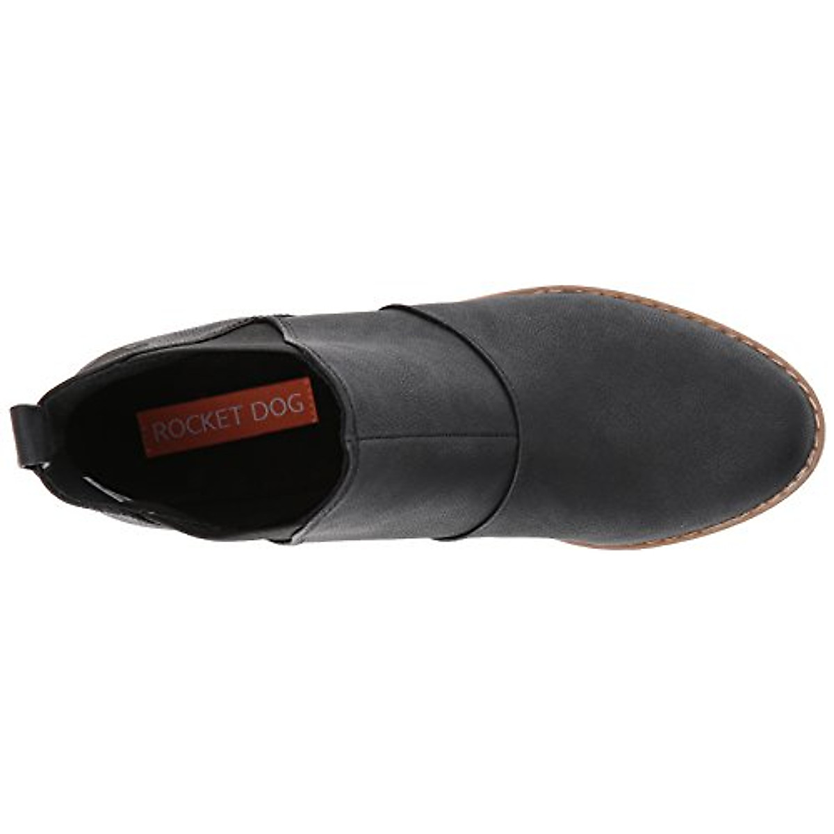 Rocket Dog Women's MAYLON Ankle Bootie, Black, 7 M US