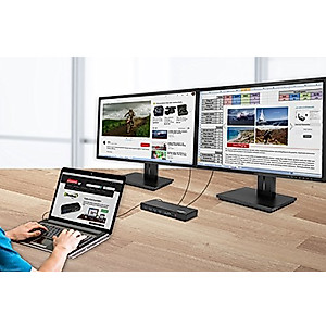 Diamond Multimedia (DS6950) Ultra Dock 5K/4K USB Type-C, Type-A Docking Station and Compatible with Thunderbolt 3 Laptops/Desktop PC’s