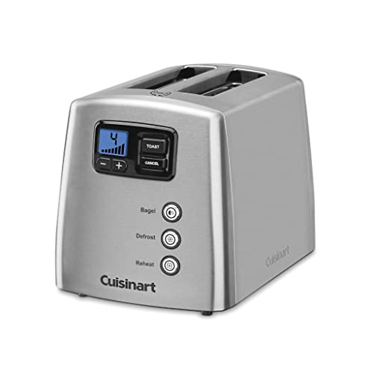 Cuisinart CPT-420 Touch to Toast Leverless 2-Slice Toaster, Brushed Stainless Steel