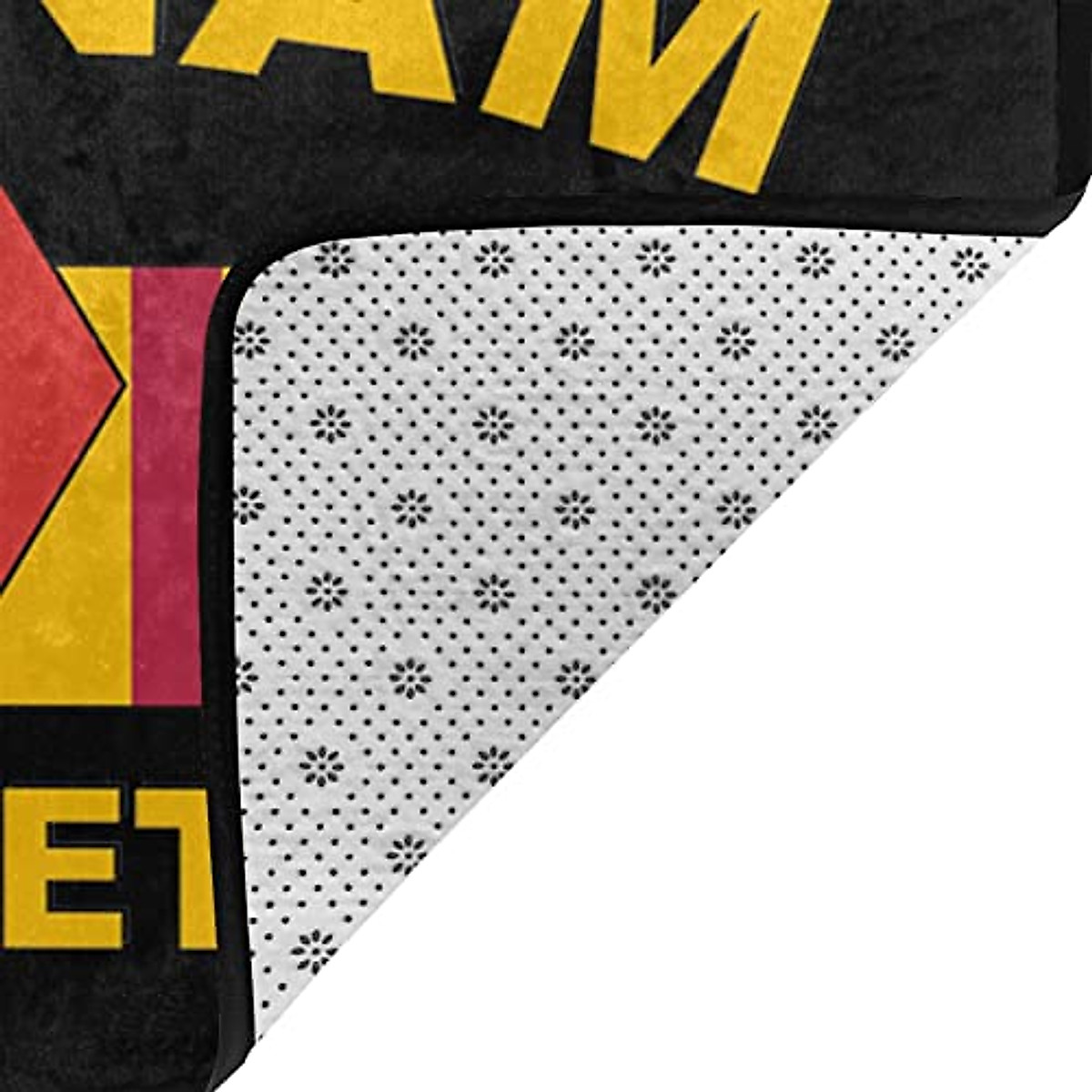 5th Infantry Division 'Red Diamond' Vietnam Combat Veteran Area Rug Living Room Bedroom Kitchen Sofa Bedside Carpet Floor Mats 36"X24"