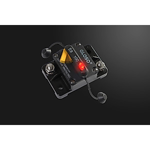 GLOSO E99L LED Indicator, T3 Manaul Reset Breaker for Marine RV Truck Hi-Amp Circuit Breaker (150A)