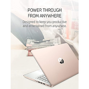 HP 2022 Pavilion 14-inch HD Touchscreen Laptop, AMD 3000 Series Processor, Long Battery Life, Webcam, HDMI, Windows 10 (14, 16GB RAM | 320GB Storage, Rose Gold) (Renewed)