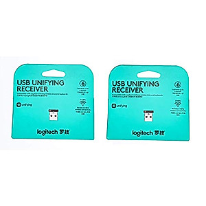 Logitech USB Unifying Receiver - 2 Pack