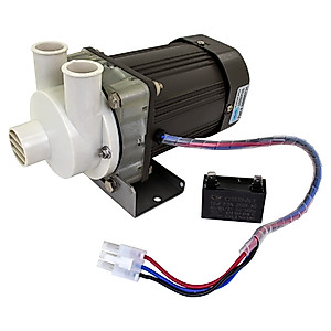 IMM Ice Machine Motor Replacement for Hoshizaki S-0731 Ice Machine Motors Includes mounting Plate 14 inch Cable & Plug Fits 900-SD, KM-1300MAH, and KM-1340MRH