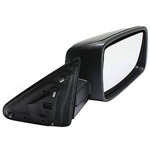 Kool Vue Passenger Side Non-Electric Mirror for Ram 1500 2013-2018 Manual Fold Without Signal Light, Blind Spot Light, Memory & Puddle Lamp Textured w/o Towing Package