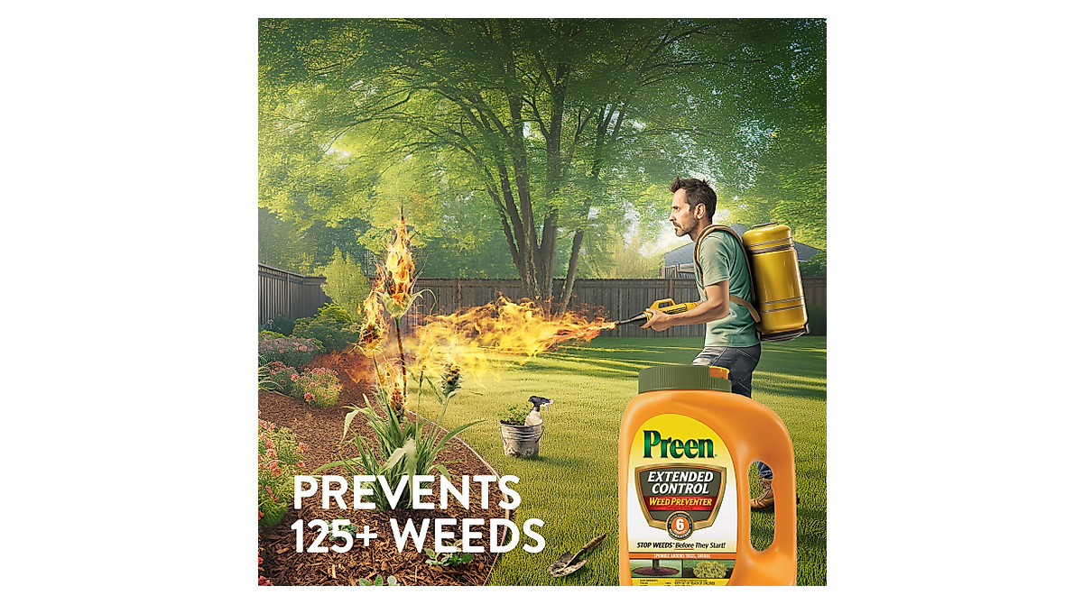 Preen Weed Preventer 10 lb. - Controls Weeds Up to 6 Months