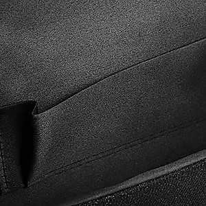 AIJUN Women Glitter Clutch Purses Pleated Evening Bags Flap Envelope Handbags Wedding Party Prom Purse with Detachable Chain (Black)