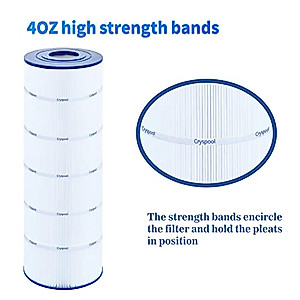 Cryspool Pool Filter Compatible with SwimClear C200S, CX200XRE, PA200S, Unicel C-9442, 200 sq.ft, 1 Pack