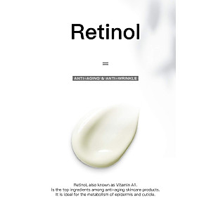 Umran Premium Retinol Cream, Anti-Aging Moisturizer Cream 2.5% for Face and Eye Care, Anti-Wrinkle Essence with Hyaluronic Acid, Day and Night Cream, Vitamin E and Green Tea, 50ml, 1.7 Fl.Oz…