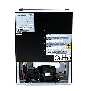 Avanti AR24T3S AR24T 2.4 cu. ft. Compact Refrigerator, in Stainless Steel