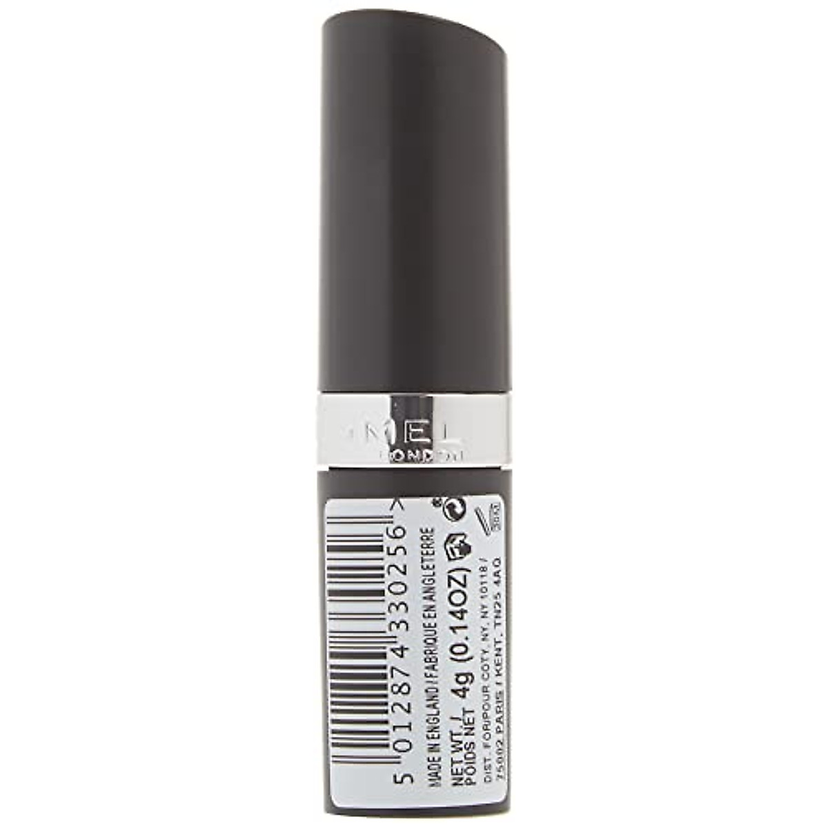 Rimmel Lasting Finish Lipstick - Up to 8 Hours of Intense Lip Color with Color Protect Technology and Exclusive Black Diamond Complex - 264 Coffee Shimmer, .14oz
