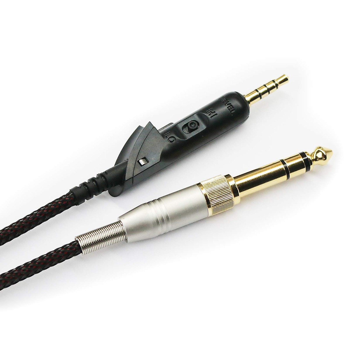 NewFantasia Replacement Audio Upgrade Cable Compatible with Bose QuietComfort 15, QC15 Headphones 1.2meters/4feet