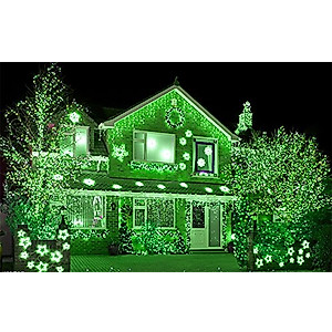 KOMOON Battery Operated String Lights 72 Ft 200 LED Christmas Decorative Fairy Lights for Garden Patio Lawn Curtain Xmas Tree Party Holiday Wedding (Green)