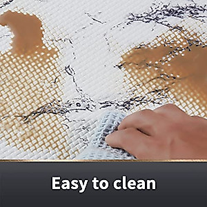 Asvin Kitchen Mat Set of 2 Pieces, Anti Fatigue Cushioned Kitchen Rug for Floor, Non-Slip PVC Waterproof Heavy Duty Sink Mat for Home, Office, Laundry, 17"x30"+17"x59"