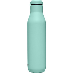 CamelBak Horizon 25oz Water Bottle - Insulated Stainless Steel - Wine Compatible - Leak Proof - Coastal