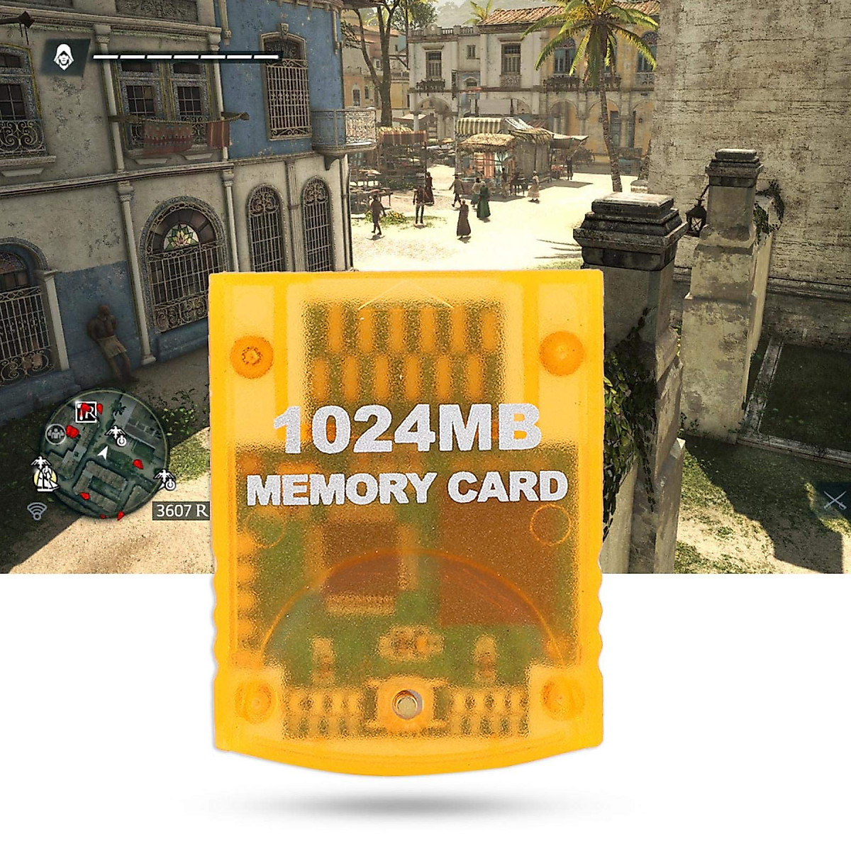 Memory Card, for WII Game Console 1024MB Large acity Memory Card, Game Accessories Built in Switch