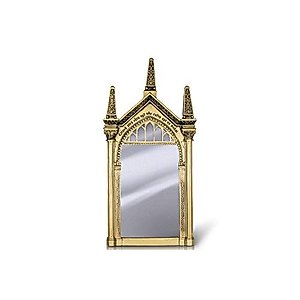 Harry Potter Replica Mirror of Erised Wall Decor | Hanging Mirror For Entryway, Living Room, Bedroom | Collectible Wizarding World Vanity Mirror | 25 x 10 Inches