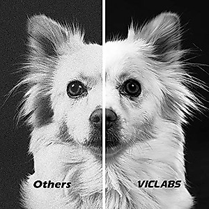 VicLabs Compatible 131 131H Toner Cartridge, Replacement for 131H 131 LBP7110CW MF624CW MF628CW MF8280CW Printer（Black,2-Pack）