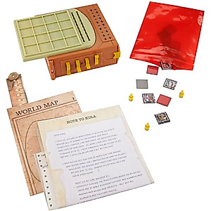 Mattel Games Escape Room in A Box: TIME Drifters ISABEL's Story Party Game for 1 to 4 Players with Clues & Puzzles, Combine with Kira's Story for Remote Play, Gift for 13 Year Olds & Up