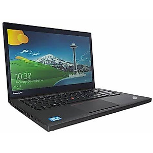Lenovo ThinkPad T440 Business Laptop, 14in Lightweight Notebook, Dual Core Intel Core i5-4300, 1.90GHz, 8GB RAM, 256GB SSD, Windows 10 Professional (Renewed)