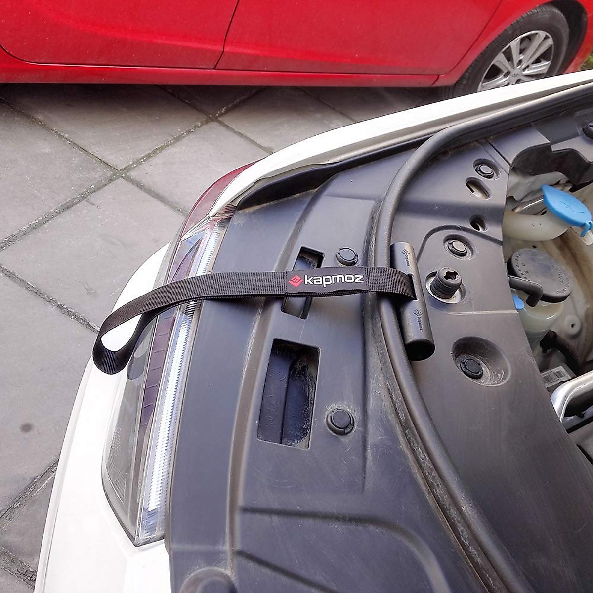 Kayak tie Down Straps Bow and Stern tie Downs Loops Strap Ratchet Rope Canoe Pulley Hanger Anchor Point Tying Kits