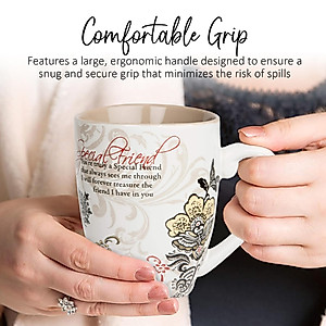 Mark My Words Special Friend Mug, 4-3/4-Inch, 20-Ounce Capacity