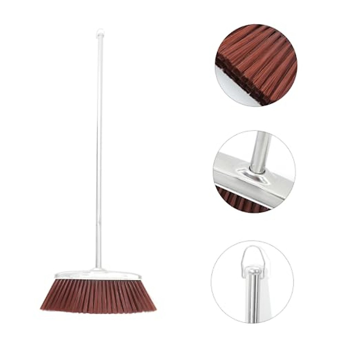 QUMIIRITY Family Clean Broom Sweeping Tool Outdoor Dustpan Thick Broom Trash Cleaning Broom Garbage Cleaning Broom Dense Broom Ladlebroom Broom Cleaning Tool Soft Broom Cleaning Supply Nylon