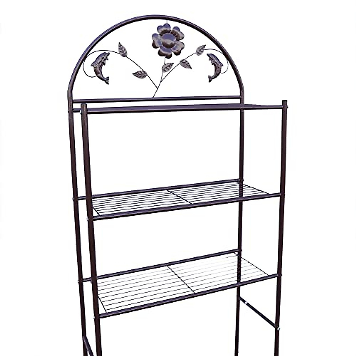 Gdrasuya10 3-Tier Over The Toilet Storage Rack Bathroom Organizer Shelf Space Saver,Bathroom Storage Over The Toilet Black