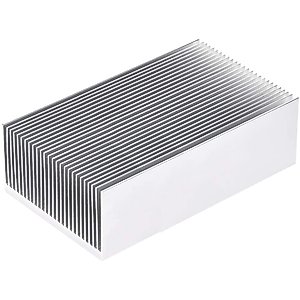 tatoko Aluminum Heat Sink Heatsink Module Cooler Fin for High Power Led Amplifier Transistor Semiconductor Devices with 130mm (L) x 69mm(W) x 36mm(H)