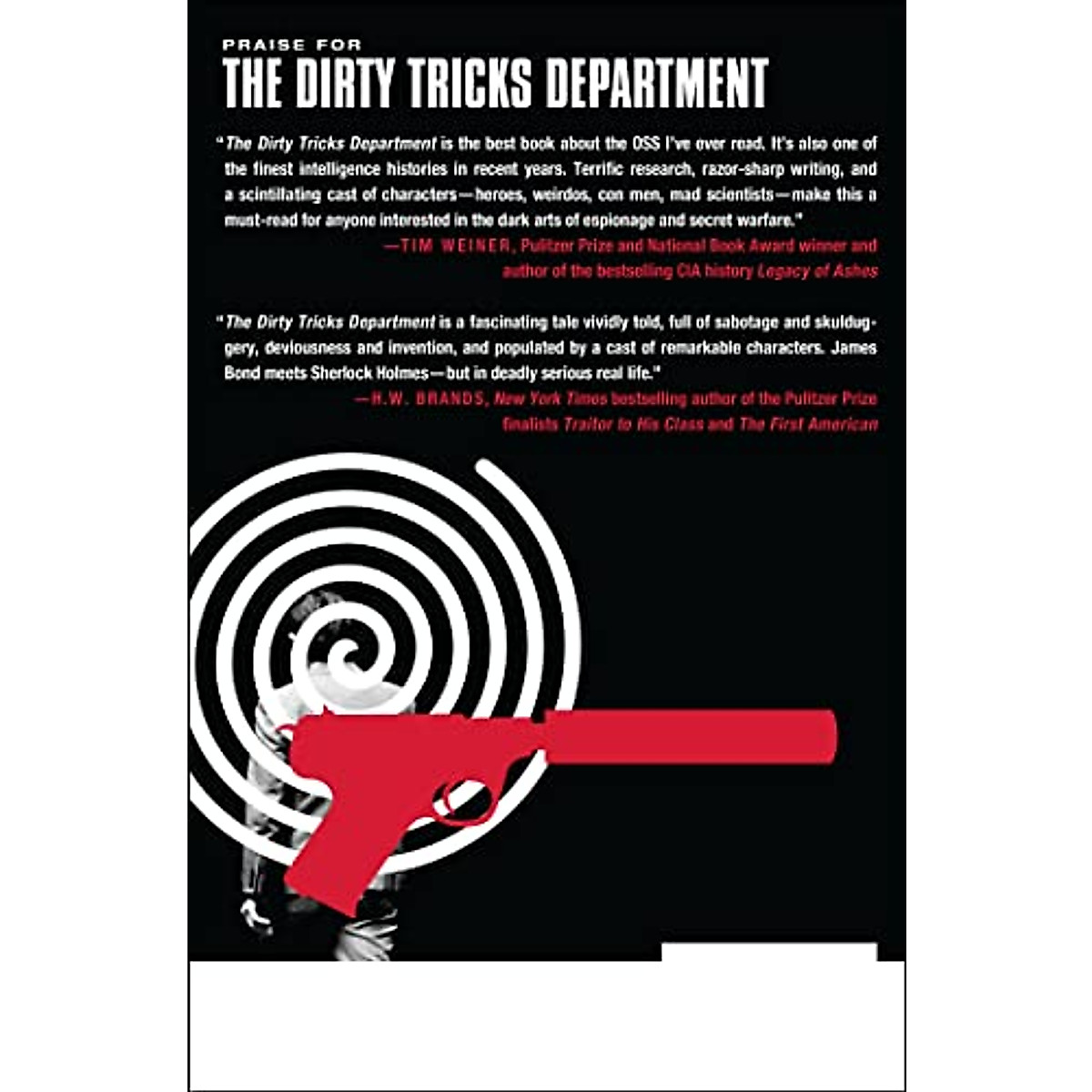 The Dirty Tricks Department: Stanley Lovell, the OSS, and the Masterminds of World War II Secret Warfare