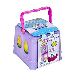 Crayola Scribble Scrubbie Peculiar Pets, Palace Playset with Yeti & Unicorn Toys, Kids Gifts for Girls & Boys, Ages 3, 4, 5, 6