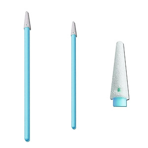 3.0" PCB Board Cleaning Swabs, Cleanroom Lint Free Pointed Foam Tip Swab for Camera, Optical Lens, Electronics, Detailing, Small Hole and Hard-to-Reach Area CK-FS750 (100)