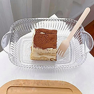 nmmax Fruit Salad Bowl Amphora Glass Dinner Plate