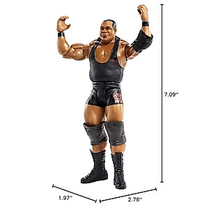 WWE Basic Keith Lee Action Figure, Posable 6-inch Collectible for Ages 6 Years Old & Up, Series # 127