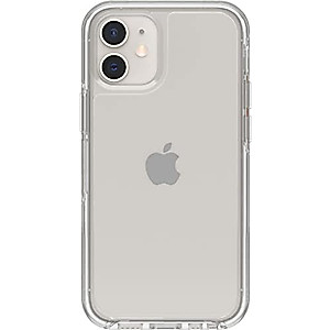 OtterBox Symmetry Clear Series Case for iPhone 12 Mini with Alpha Glass Screen Protector Bundle - Bundle Packaging - Clear