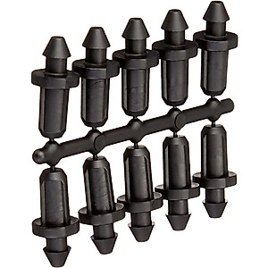 Rain Bird TP25/10PS Drip Irrigation 1/4" Tubing End Closure, 1/2" Tubing "Goof” Plug, 10-Pack