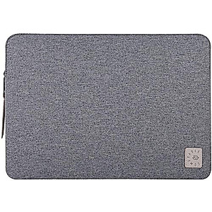 Comfyable Tablet Sleeve Compatible for iPad Pro 12.9 inch M2 2022 M1 2021 2020 W/Smart/Magic Keyboard & Pencil Holder - Protective Water Repellent Slim Sleeve for iPad Pro 2018-2022, Gray