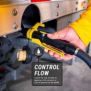 TEAR PUMP - Adjustable Intake (22.6 to 34-inch) 55 Gallon Drum Pump (4.2 GPM) Electric Drum Barrel Pump with Precise Meter for Diesel/Gas / E85 / DEF/Antifreeze/Windshield Washer Fluid