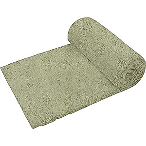 A1 HOME COLLECTIONS 100% Organic Cotton Hand Towels 700 GSM Plush Feather Touch Quick Dry Towel, Pack of 4 GOTS Certified, Oeko-Tex Green Towel 20''X30'' (Green Tint) (A1HCBTSET)