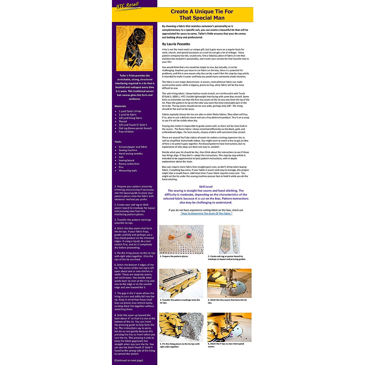 Superpunch Tailor’s Pride Interfacing/Interlining, HTC87009-21’’Wide, Fabric Stabilizer For Sewing, Sew-In Hair Canvas 41% Acrylic, 16% Polyester, 15% Rayon, 9% Cotton, In 2 Yard Package Made In USA