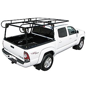 Paramount Automotive Restyling 16601 Compact Truck Contractors Rack for Long-Short Bed, Black Powder Coat