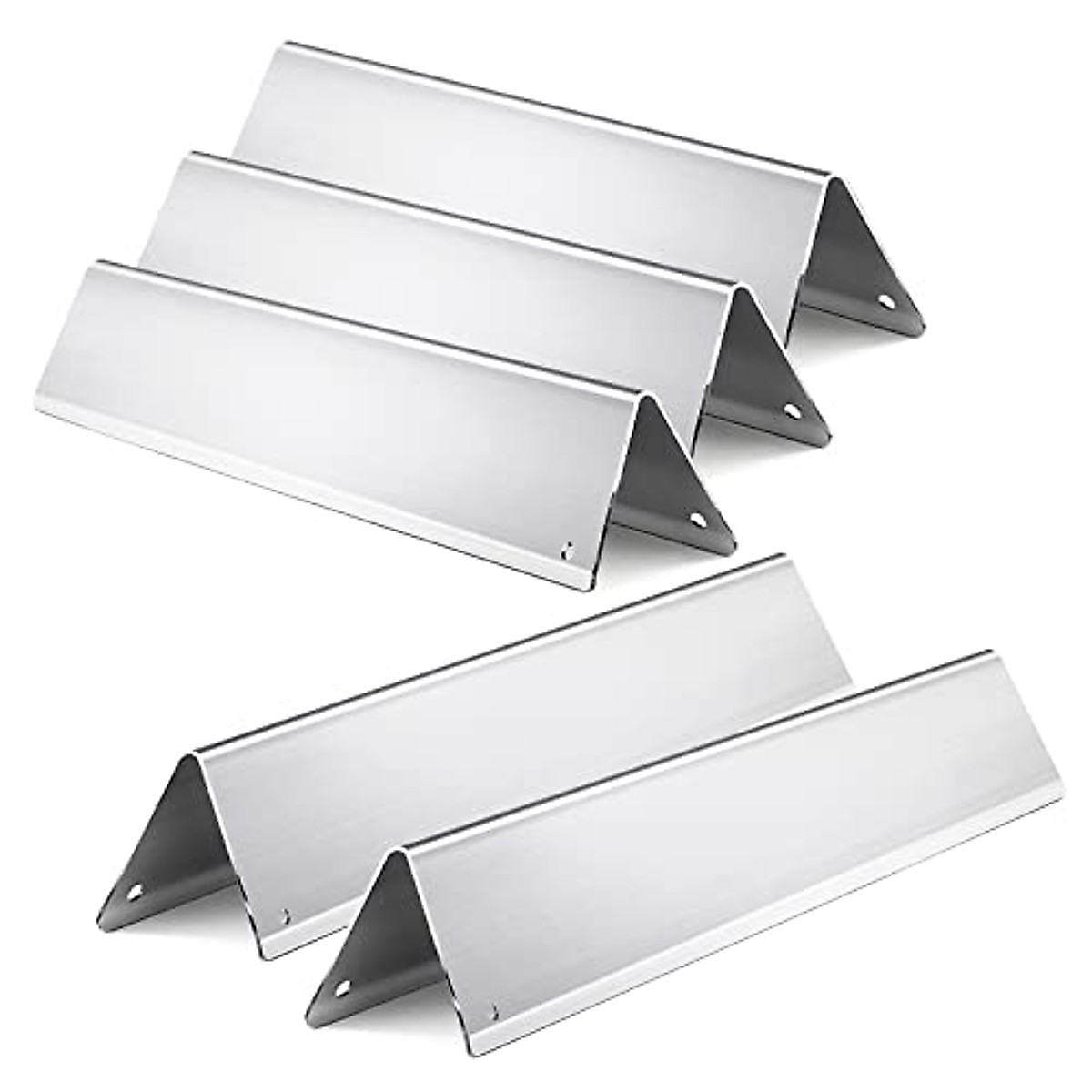 Grill Replacement Parts Heat Plate for Weber Spirit 300 Series,15.3 inch Flavorizer Bar for Weber Spirit 300 E-310 E-320 Series,5 Pack
